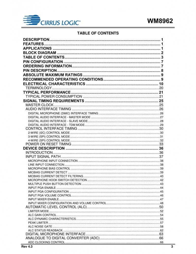 Technical document page 3