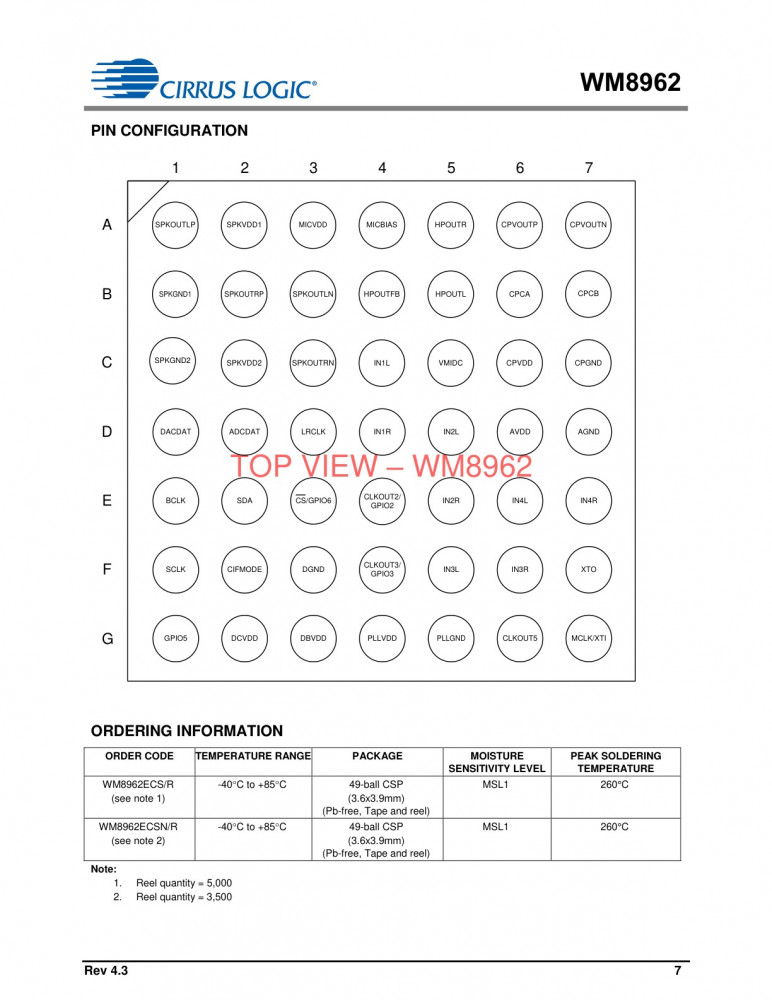 Technical document page 7