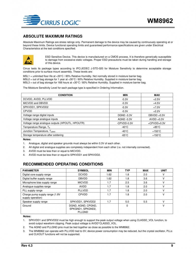 Technical document page 9