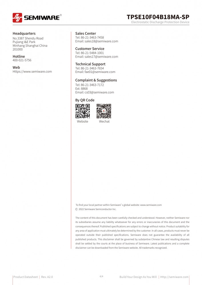 TPSE10F04B18MA-SP datasheet page 4