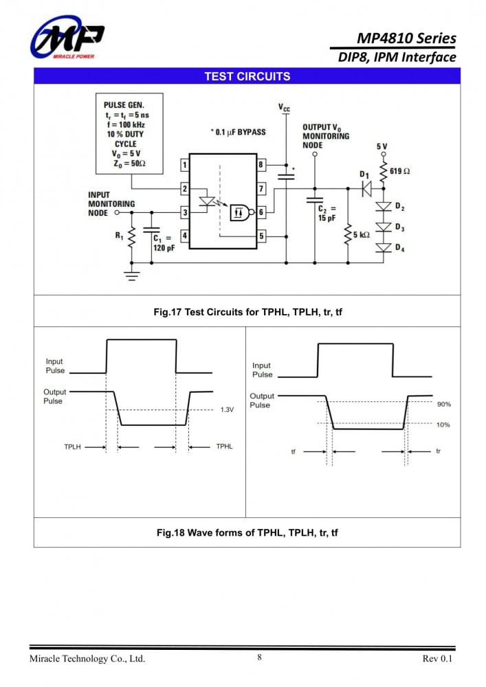 MP4810 datasheet page 8
