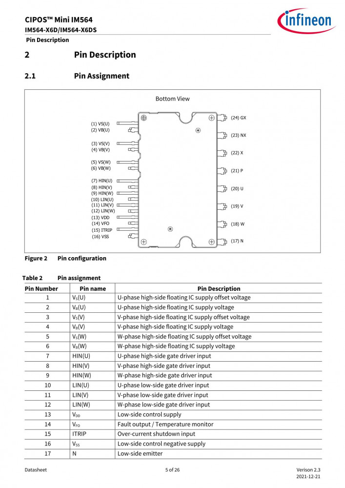 IM564-X6D datasheet page 5