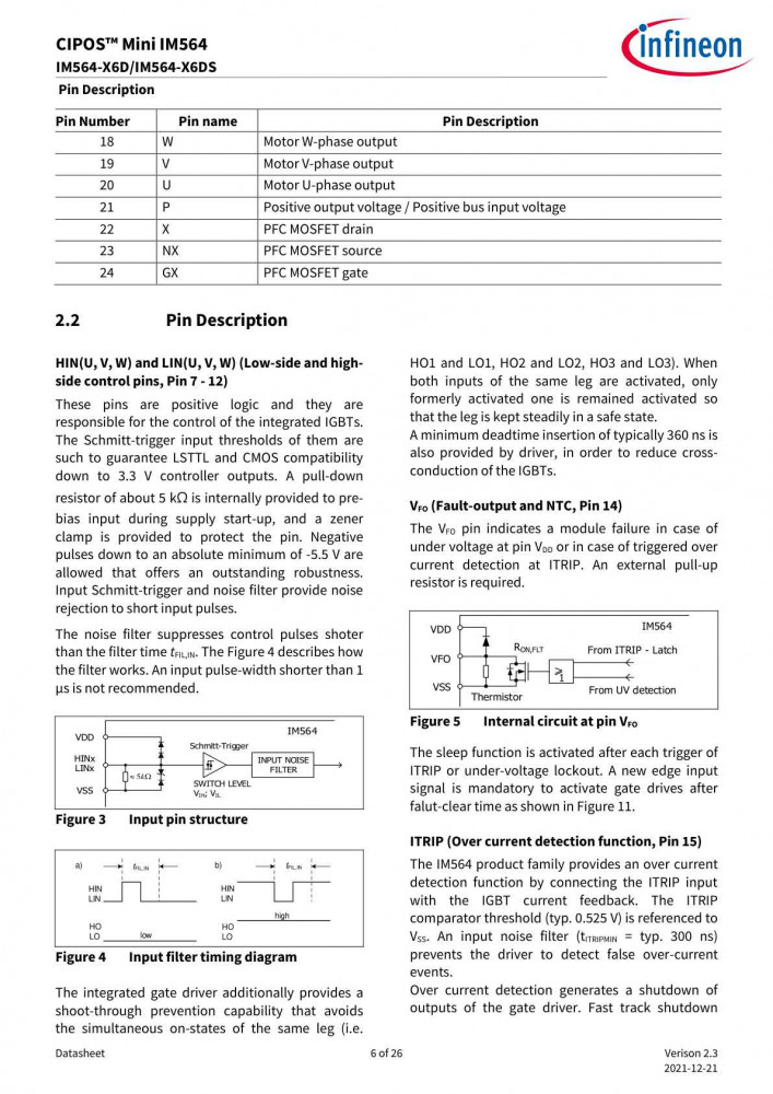 IM564-X6D datasheet page 6