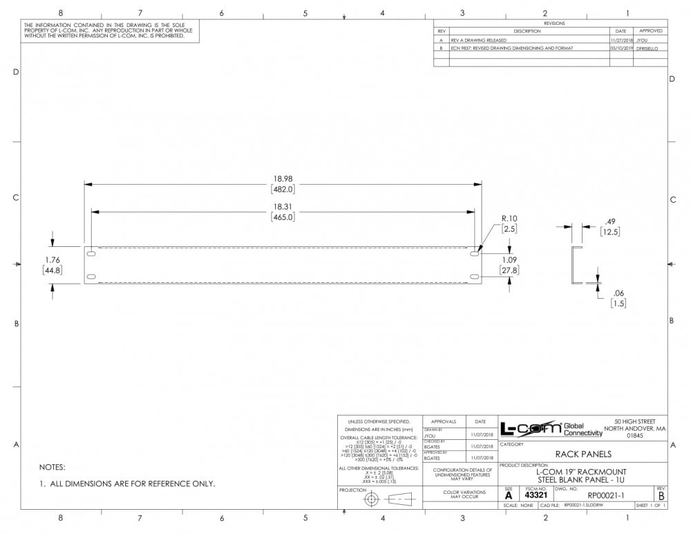 RP00021-1 technical document preview