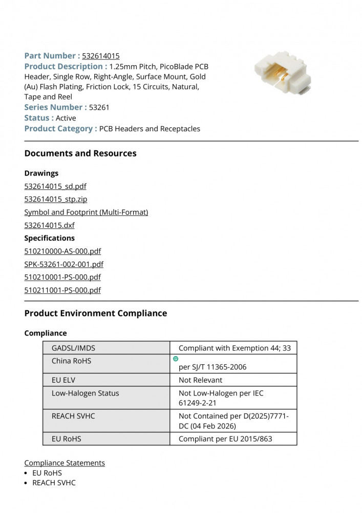 532614015 technical document page 1