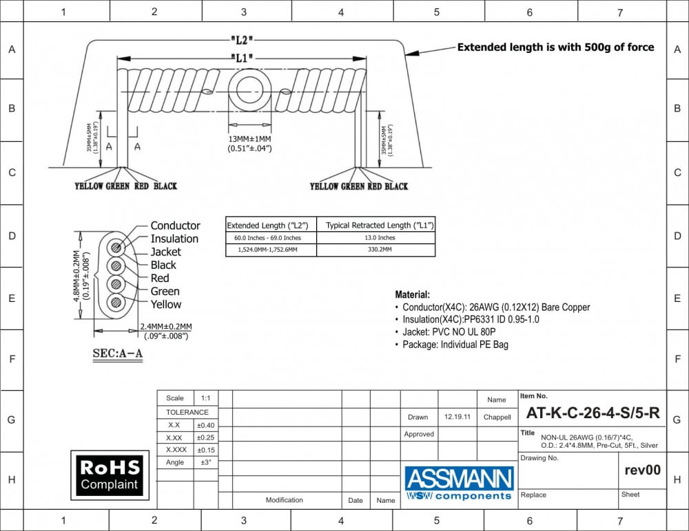 AT-K-C-26-4-S/5 technical drawing