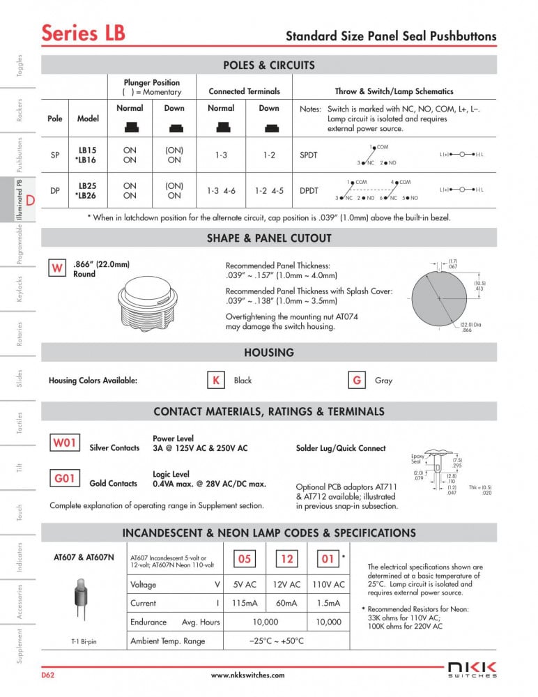 LB series datasheet page 4