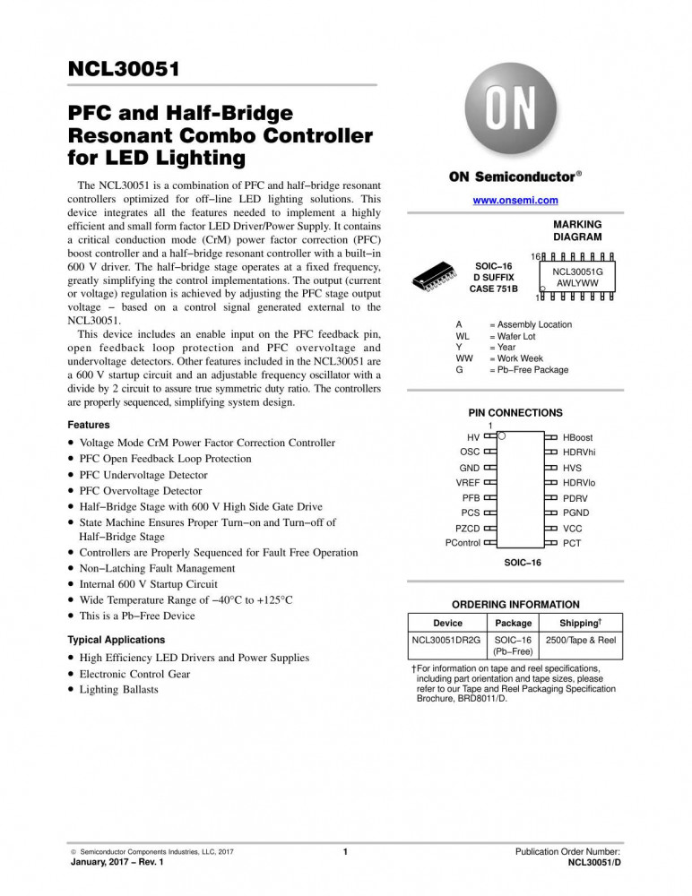 NCL30051 document page 1