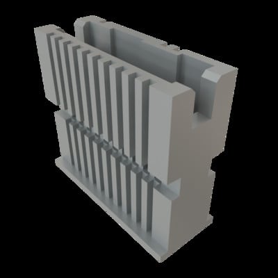 Samtec TSDF-04-S-S Rectangular Connector Housing