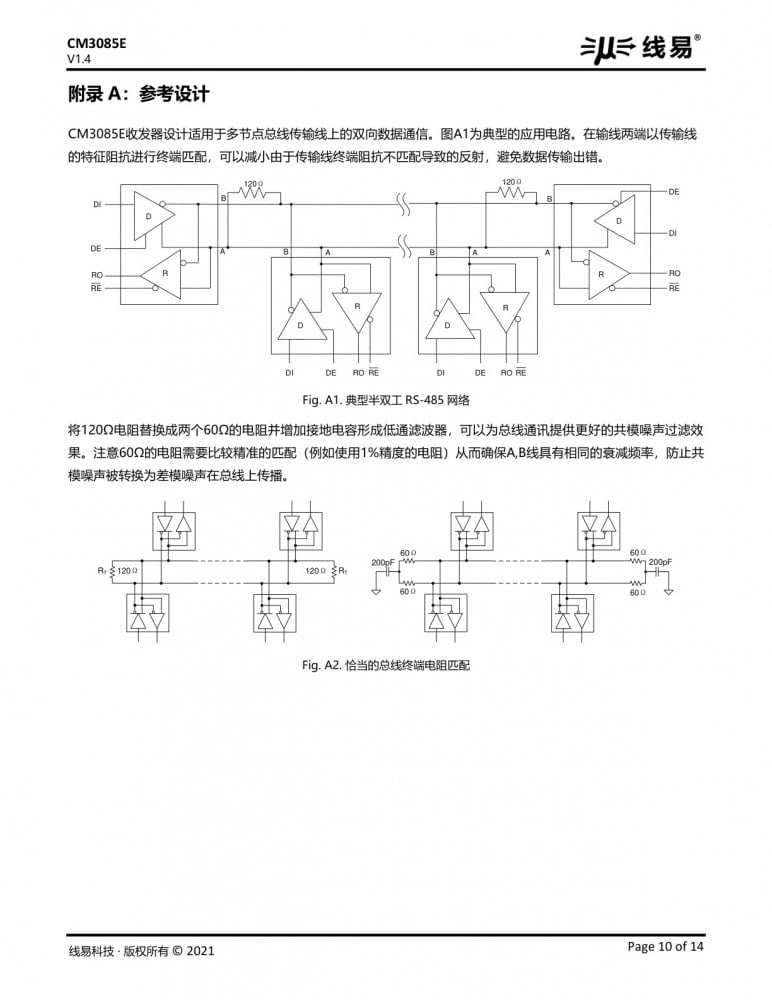 CM3085E datasheet page 10