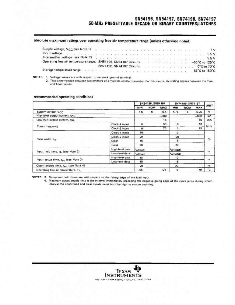 54S197 technical document page 5