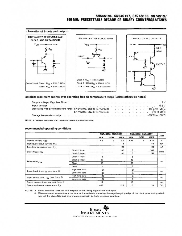 54S197 technical document page 9