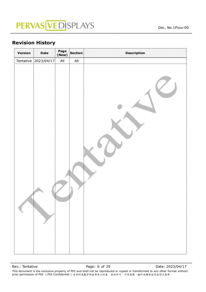 E2271KS091 specification page 6