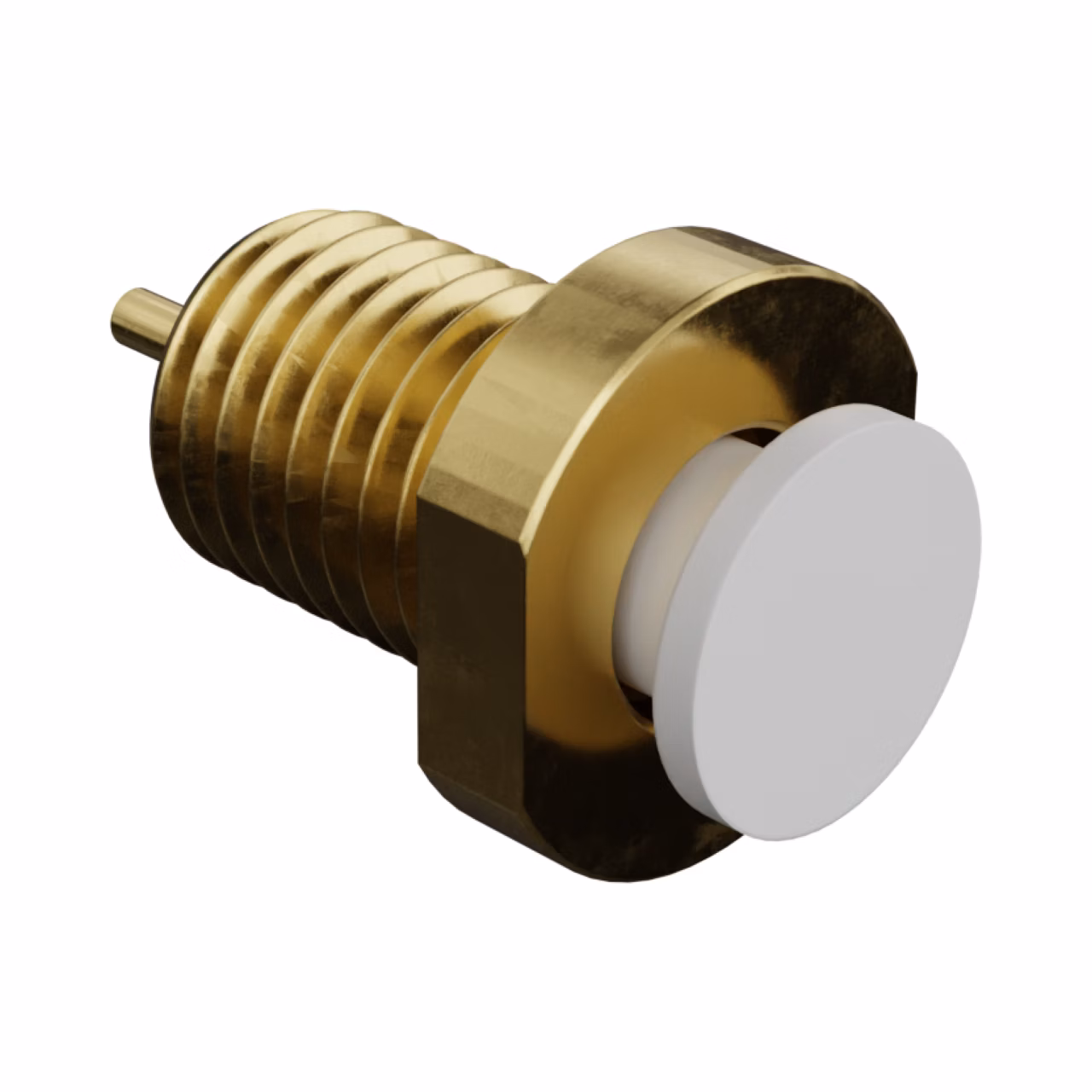 SMP-MAX Plug, Straight, Detent, Panel Mount, Thread-in, Tray, 50 Ohms for sale