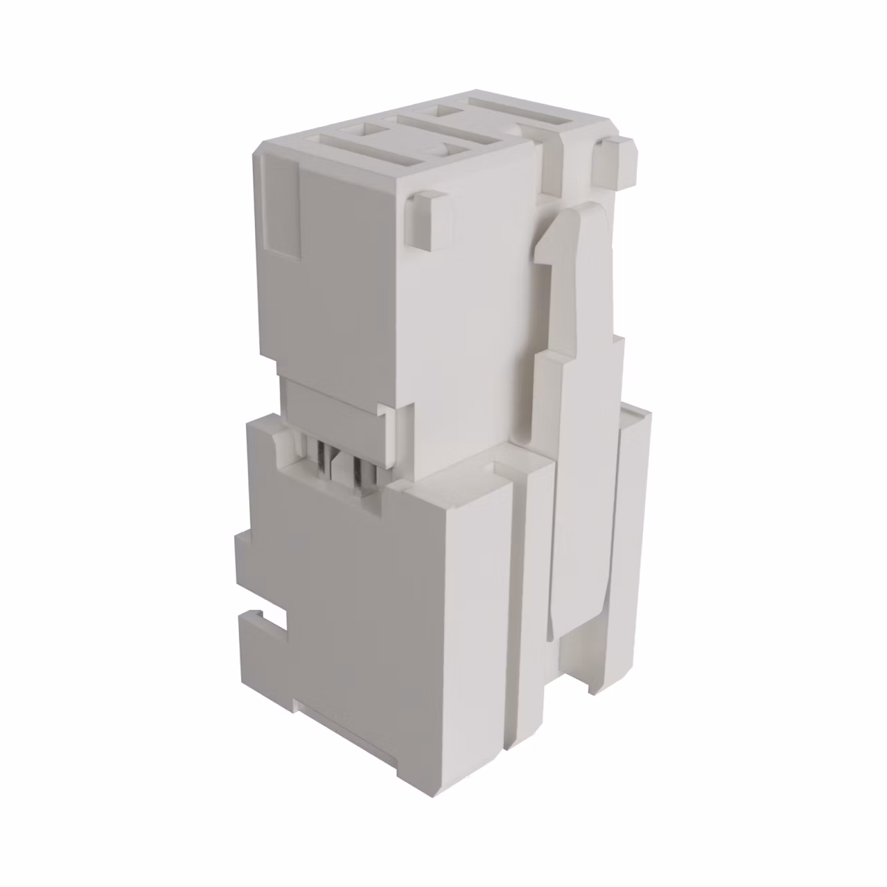 Appli-Mate RAST 5 IDT Housing, 5.00mm Pitch, Indirect, Female, 16 Amp, 3 Circuits, Position Key 2a, Code Keys 01c, d30, Latch Between Circuits 1 & 2 for sale