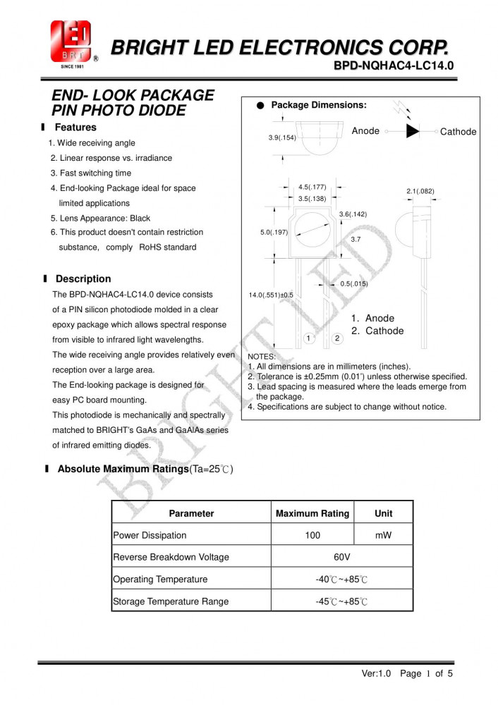 BPD-NQHAC4-LC14.0 datasheet page 2