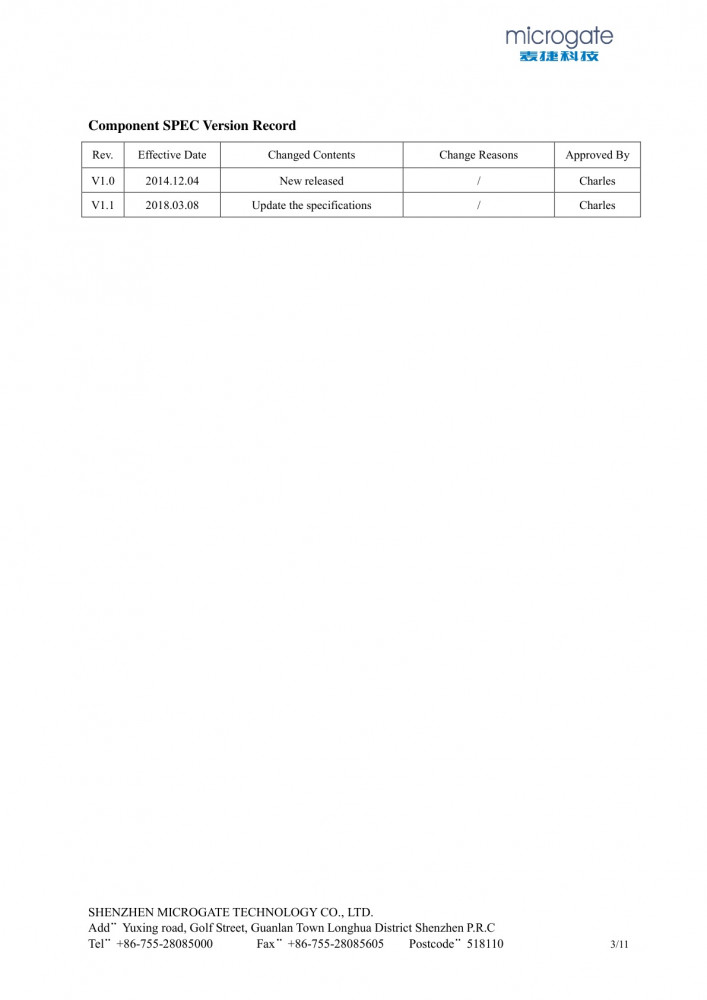 MAPM0630F series specification page 3