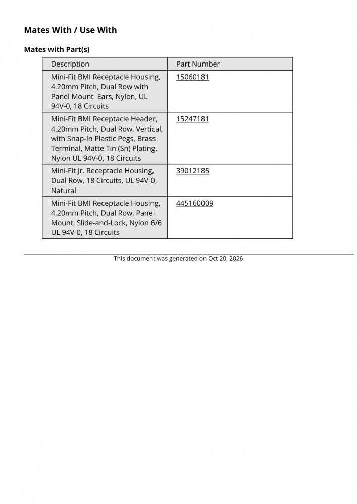 MOLEX 438100360 technical document page 4
