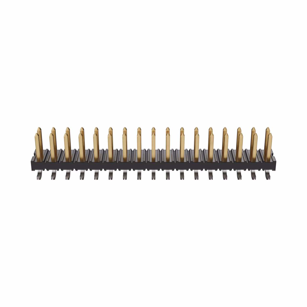 Milli-Grid Header, Vertical, Surface Mount, 34 Circuits, 0.76µm Gold (Au) Plating, Mating Pin Length 3.80mm, Tube, Lead-Free for sale