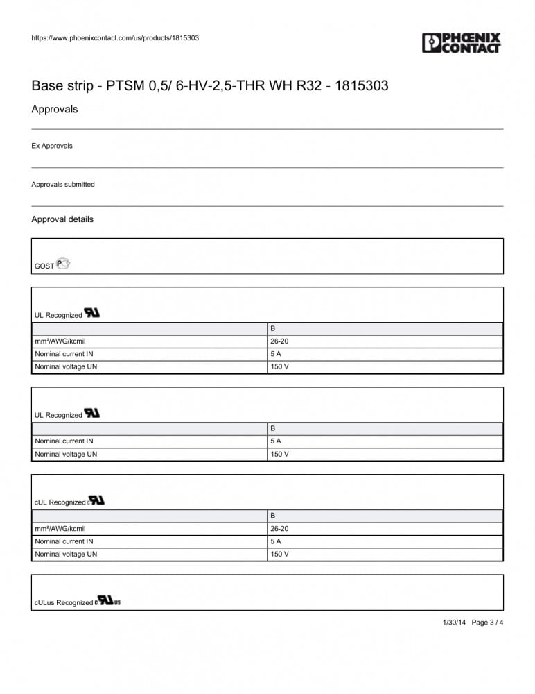 Phoenix Contact 1815303 product data page 3