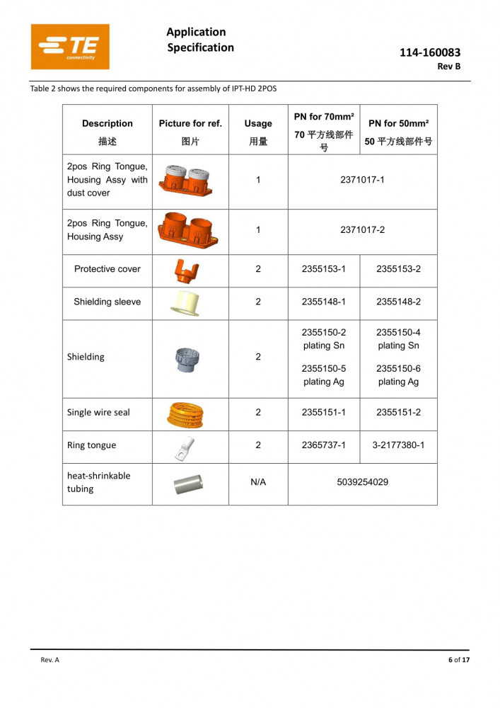 IPT-HD application specification page 6