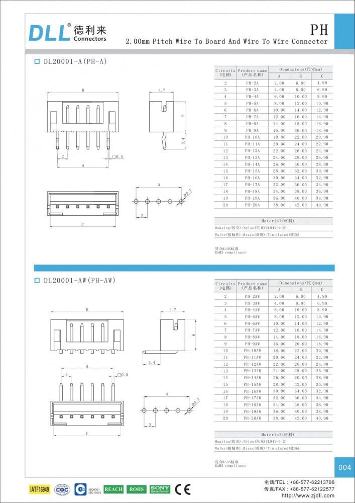 DLL PH-2A technical document page 4