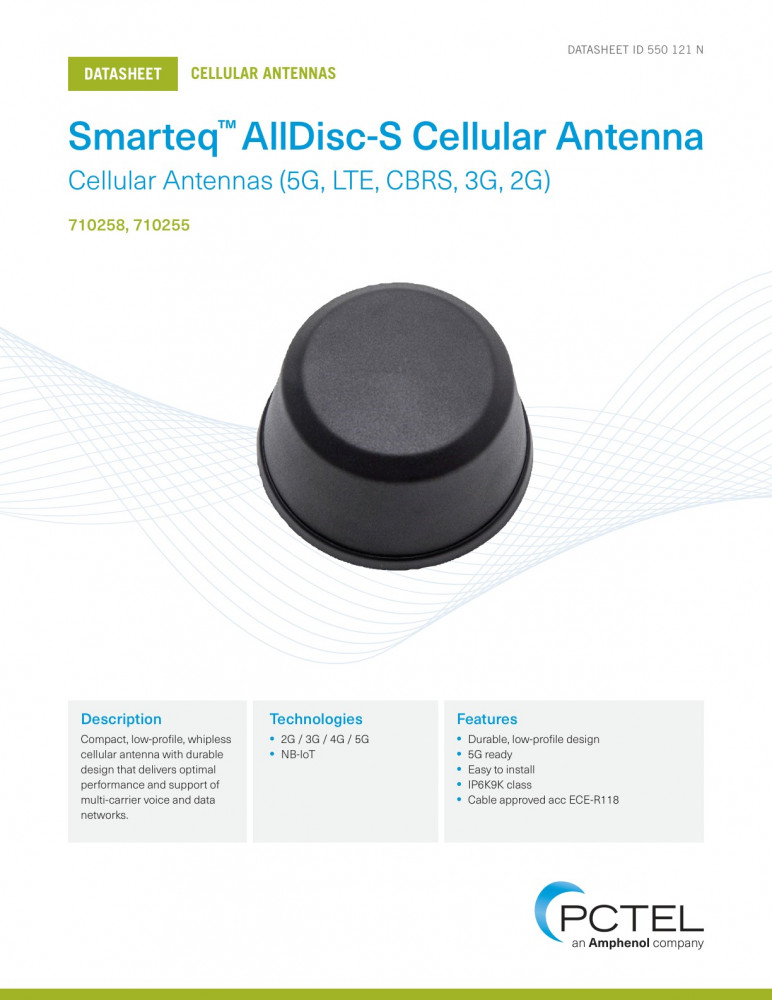 AllDisc-S datasheet page 1