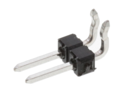 KK 254 Breakaway Header, Right-Angle Surface Mount Compatible, 2 Circuits, Tin (Sn) Plating, Mating Pin Length 6.20mm, with Kinked PC Tails for sale
