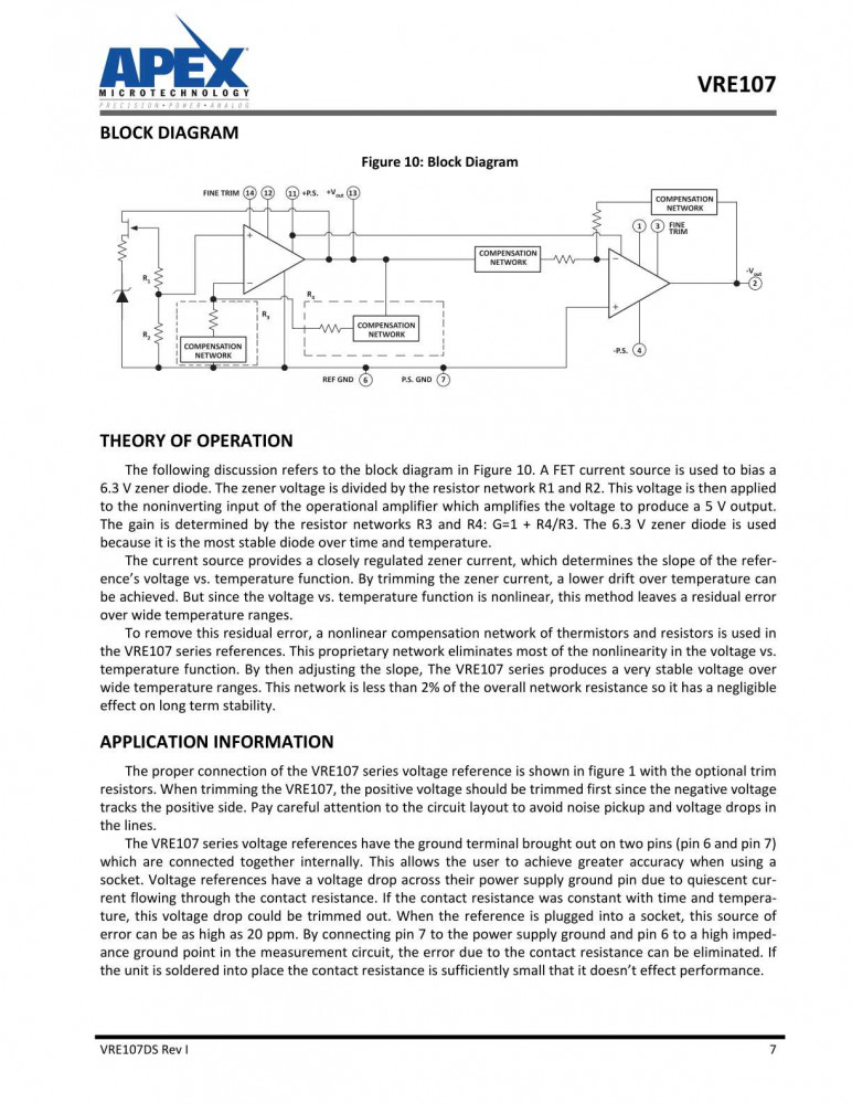 VRE107 datasheet page 7