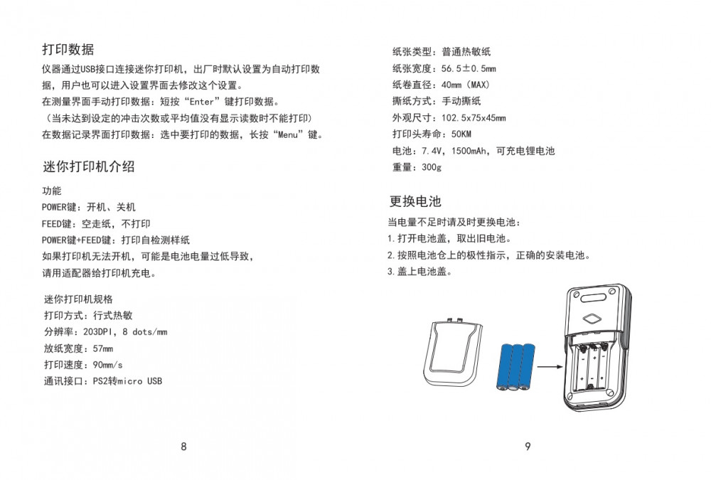 HT-1208 manual page 6