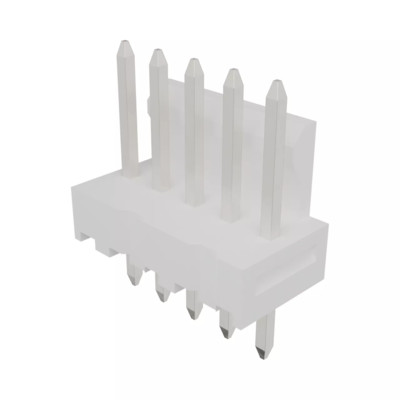 KK 254 Solid Header, Vertical, with Friction Lock, 5 Circuits, 1.52µm Matte Tin (Sn) Plating, 3.94mm Tail Length, Tape and Reel for sale