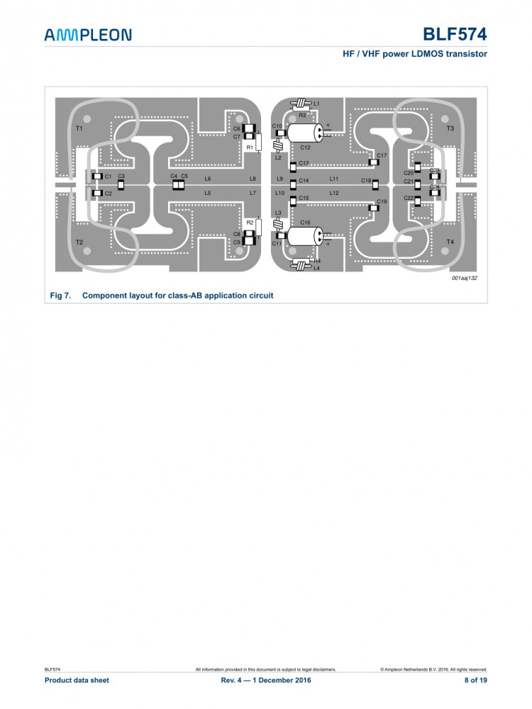 BLF574 datasheet page 8