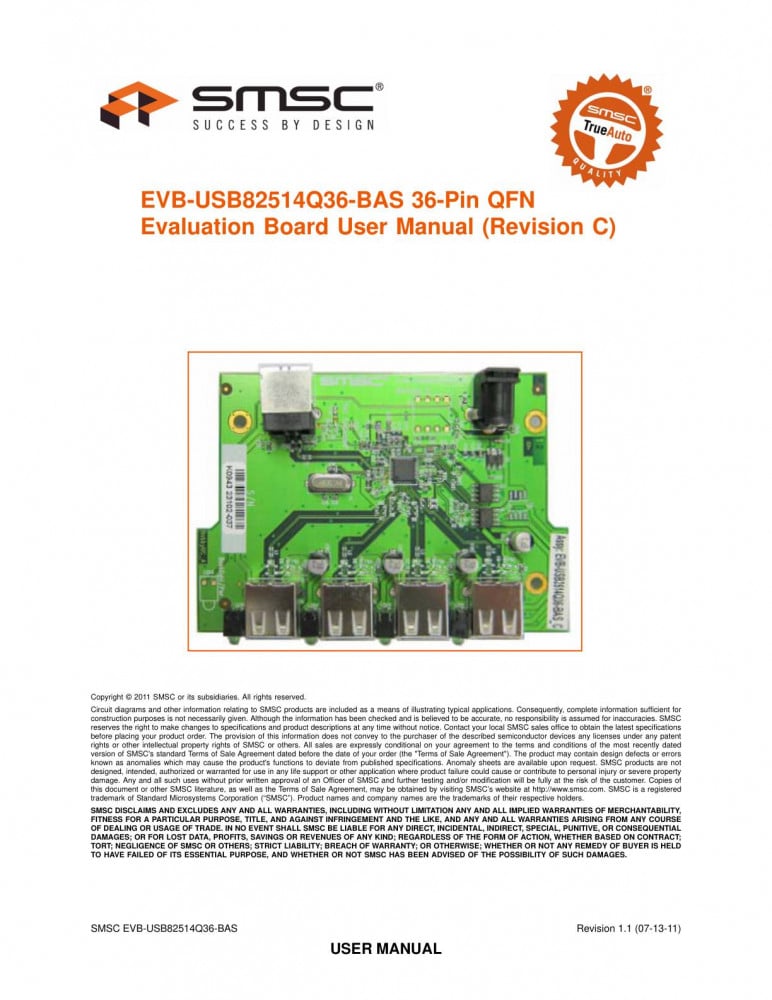 EVB-USB82514 document page 1