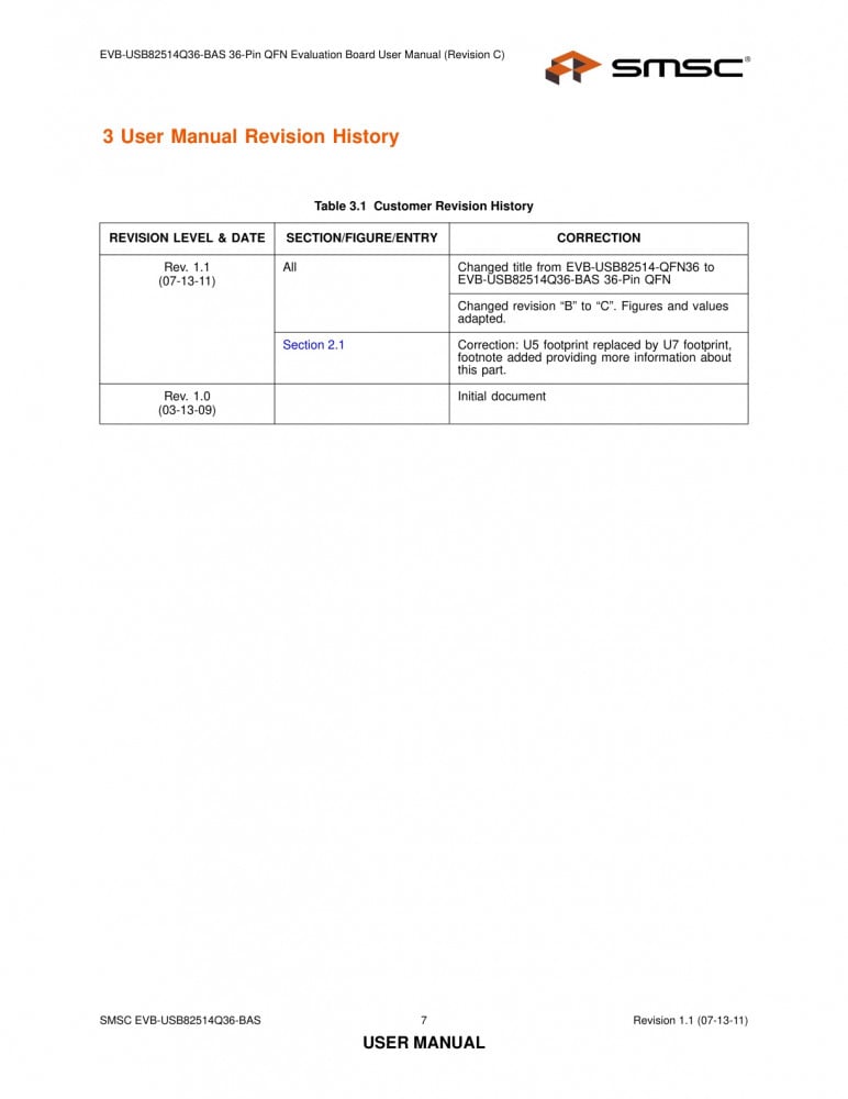 EVB-USB82514 document page 7