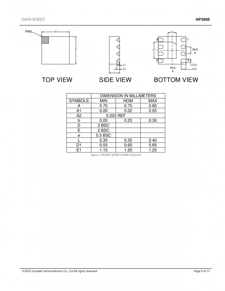HP3000 datasheet page 9