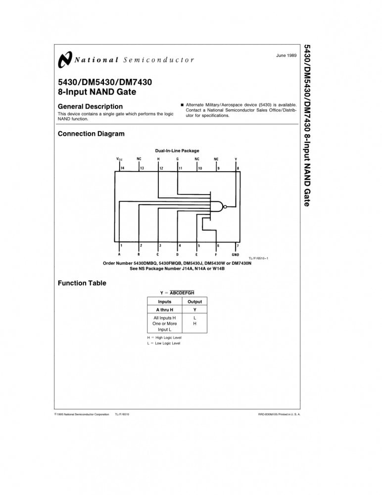 5430/BDA datasheet page 3