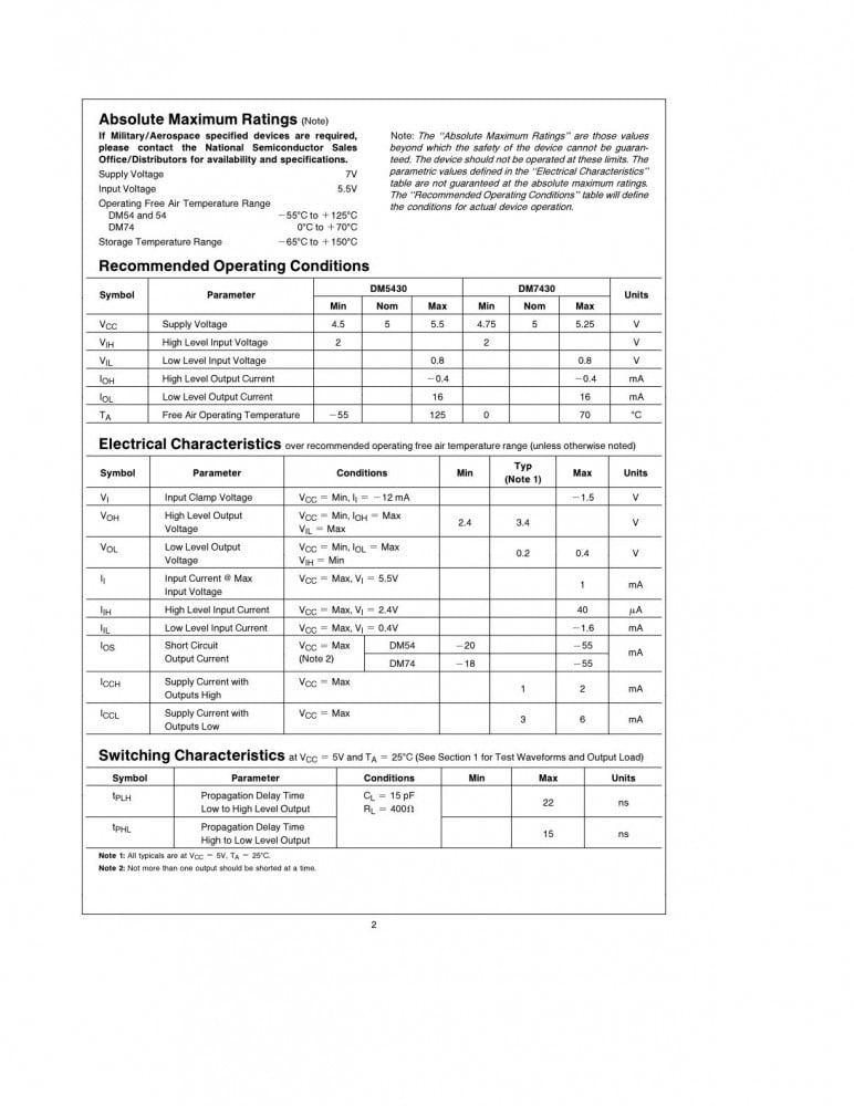 5430/BDA datasheet page 4