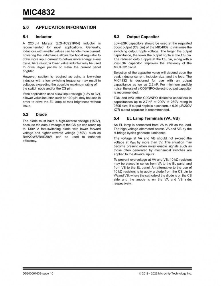 MIC4832YMM datasheet page 10