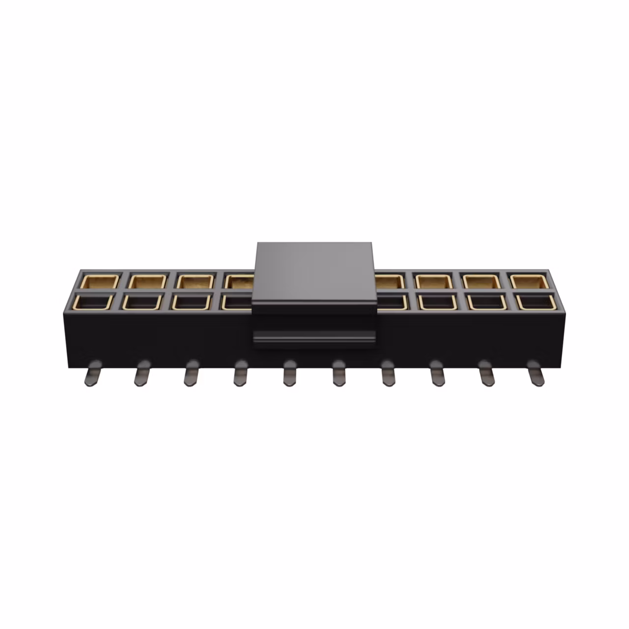 2.00mm Pitch Milli-Grid Receptacle, Surface Mount, Bottom Entry, 0.76µm Gold (Au) Plating, 20 Circuits, with Pick-and-Place Cap, Tube, Lead-Free for sale