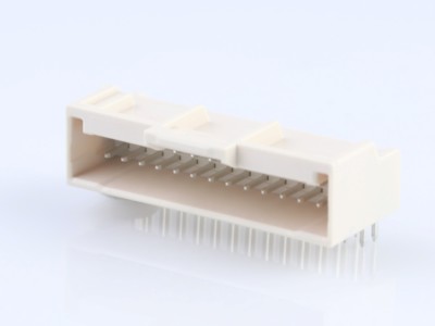 2.00mm Pitch, iGrid PCB Header, Dual Row, Right-Angle, Through Hole, Matte Tin (Sn) Plating, Positive Lock, 28 Circuits, Tray, 3.20mm PC Tail Length, Natural for sale