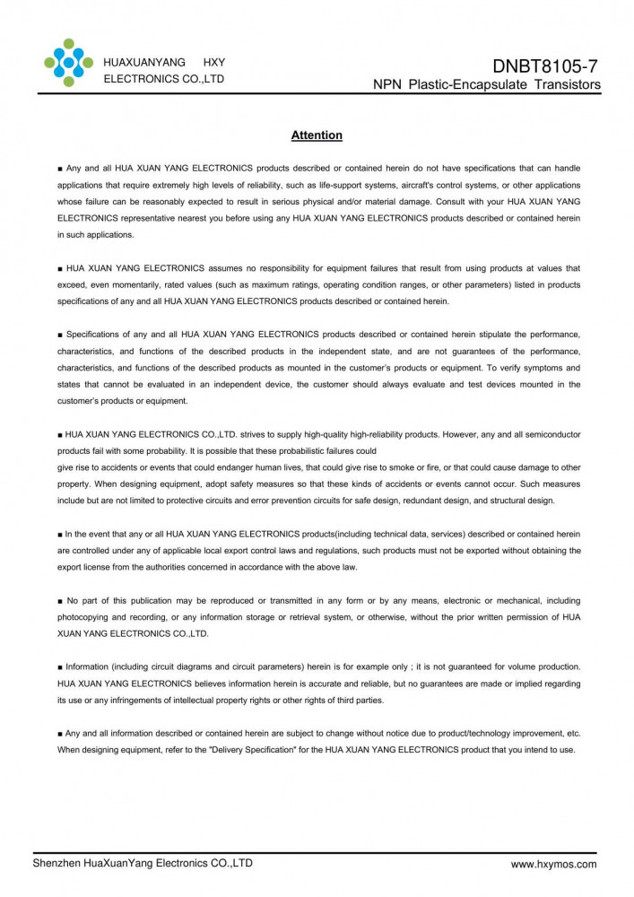 DNBT8105-7-HXY datasheet page 4