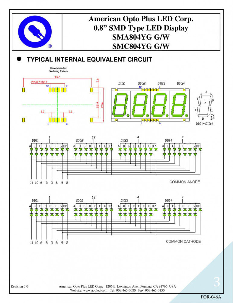 SMC804YG datasheet page 3