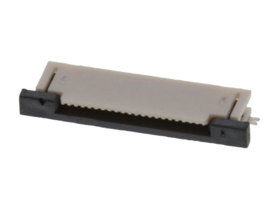 Easy-On FFC/FPC Connector, 0.50mm Pitch, Slider Series, Right-Angle, Top  Contact, 2.00mm Height, 24 Circuits, Tin-Silver-Bismuth Plating
