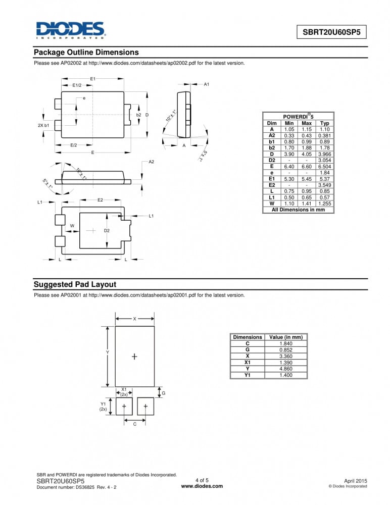 SBRT20U60SP5-7 datasheet page 4