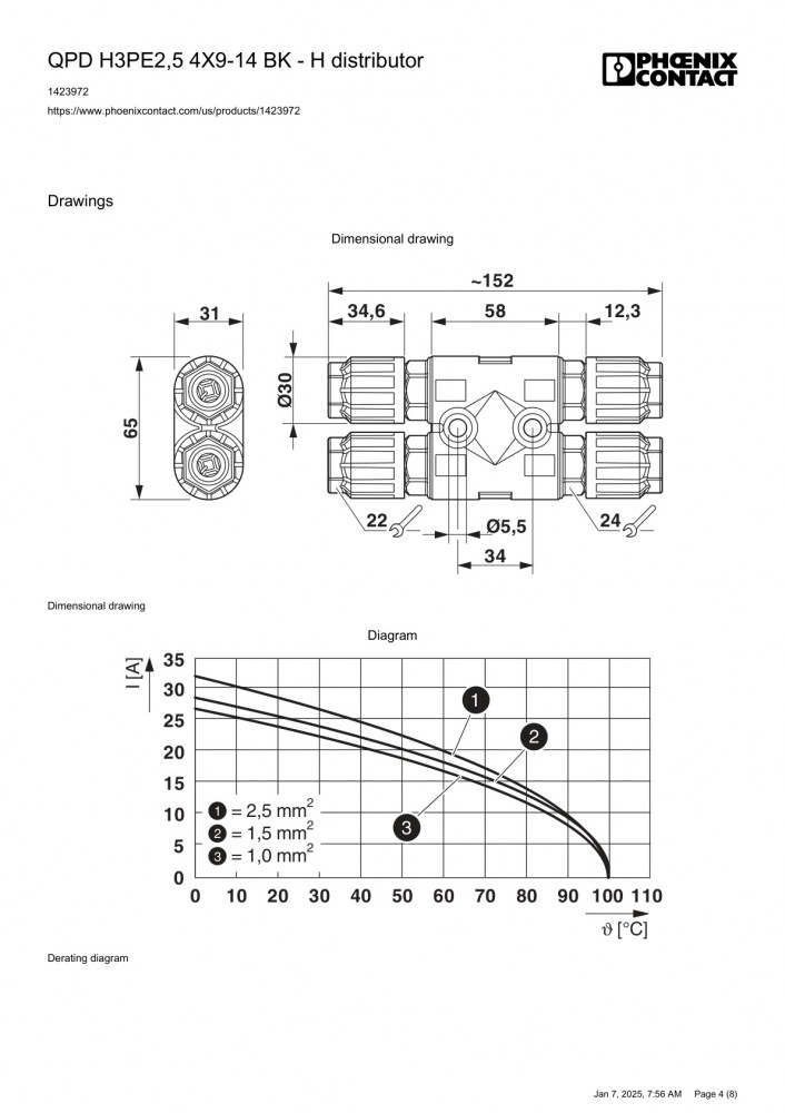 Phoenix Contact 1423972 technical document page 4