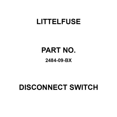 Littelfuse 2484-09 for sale
