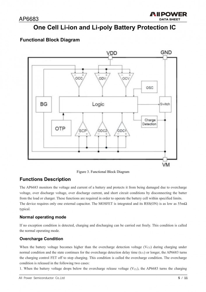 AP6683 datasheet page 5