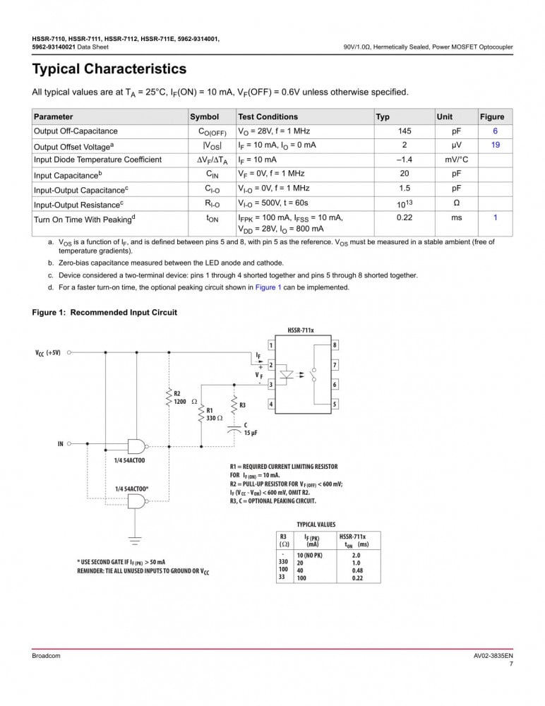 HSSR-7111#300 datasheet page 7