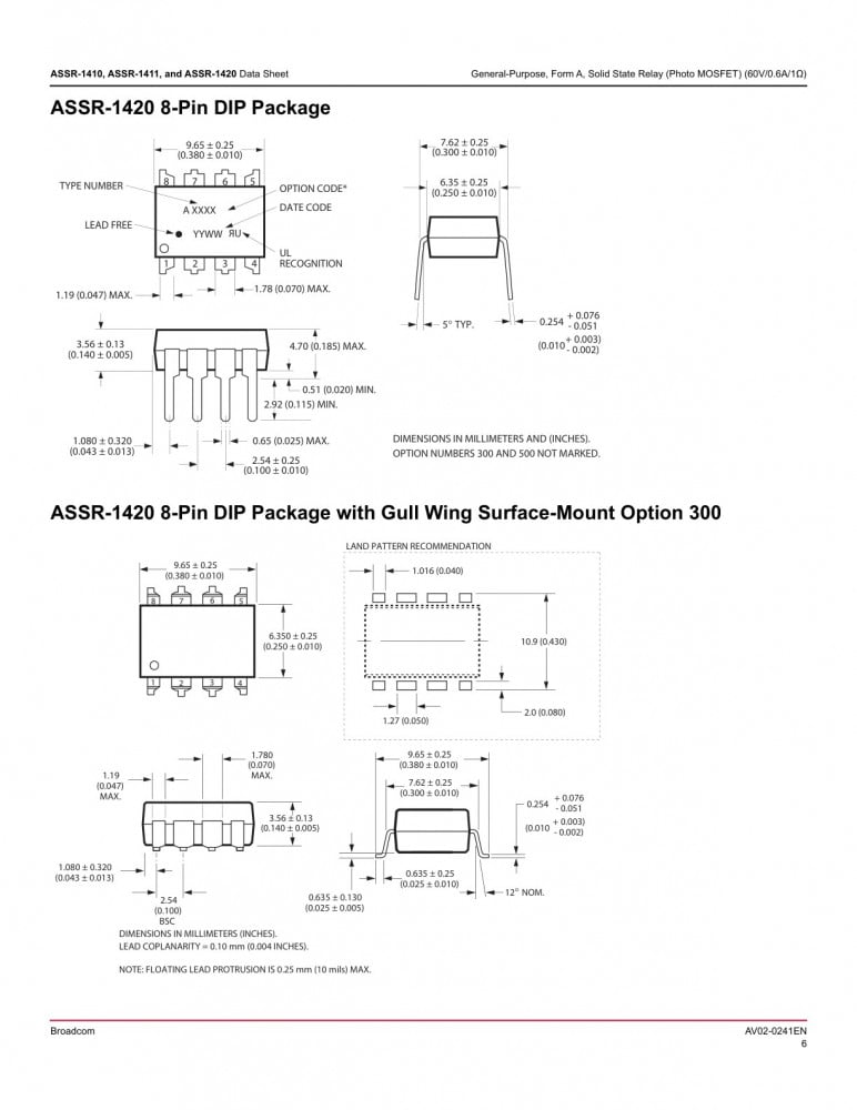ASSR-1420 datasheet page 6