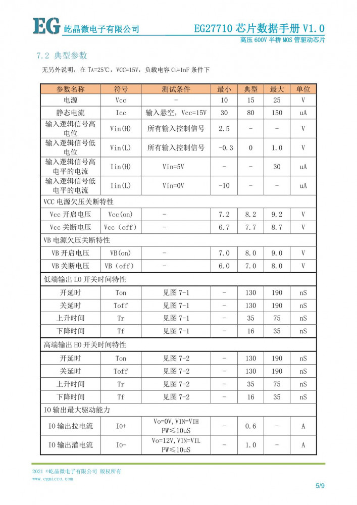 EG27710 datasheet page 8